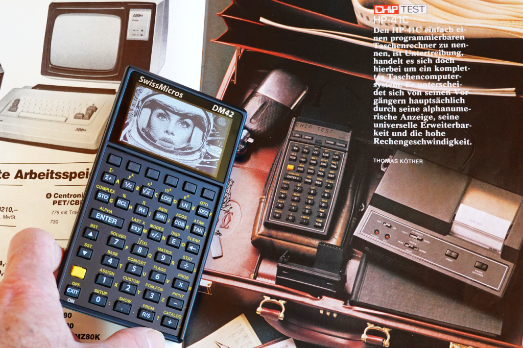 SwissMicros DM42 – steinlaus